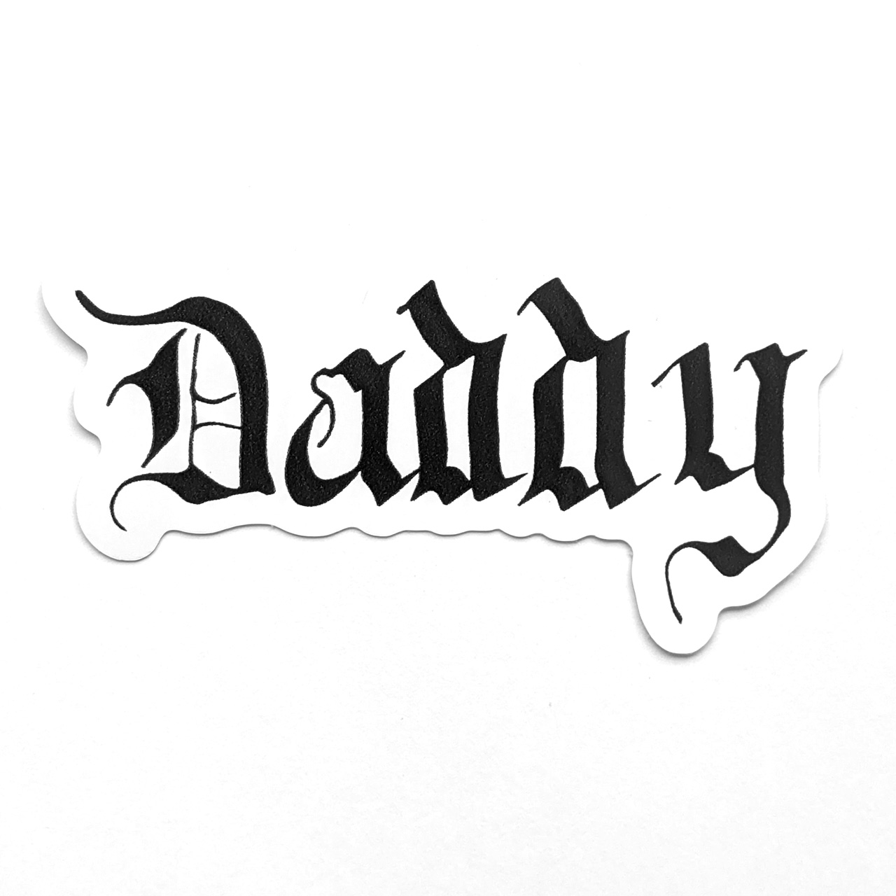‘Daddy’ sticker – cyanMYK